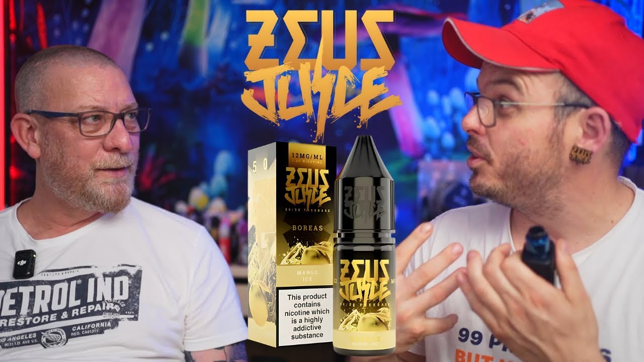Zeus Juice - Boreas liquid review: Ice | Mango - YouTube