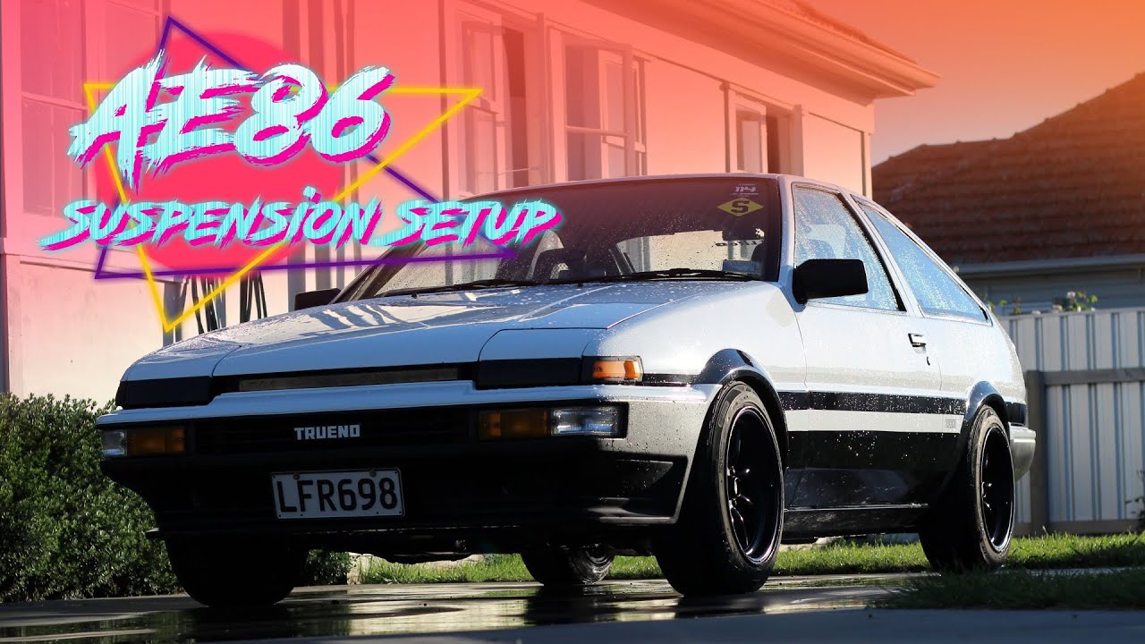 I Bought a House & Suspension change-up for the AE86 | Shed_Life - YouTube