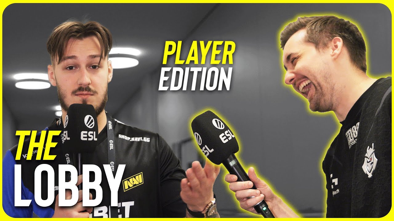 Players interviewing Players goes wrong - The Playoffs Lobby - YouTube