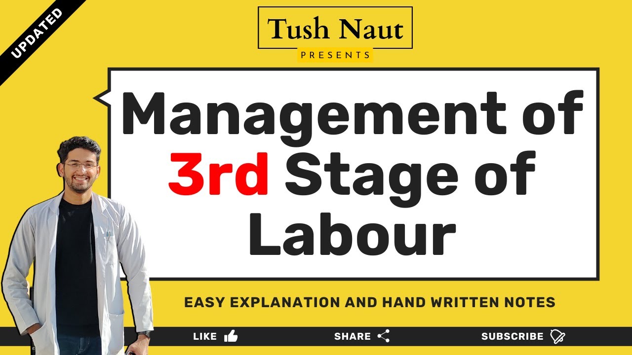 Management of 3rd Stage of labour - Easy handwritten notes - YouTube