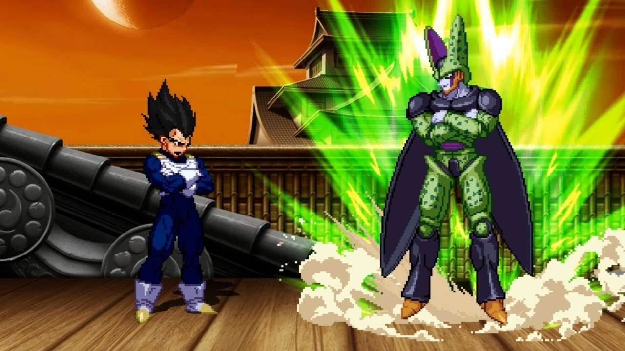 VEGETA vs PERFECT CELL - Highest Level Incredible Epic Fight! - YouTube