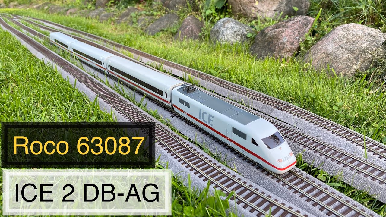 H0 w ogrodzie ICE 2 #ICE2 (DCC) #DB | #DBAG | #Roco63087 | #Roco | #H0 ...