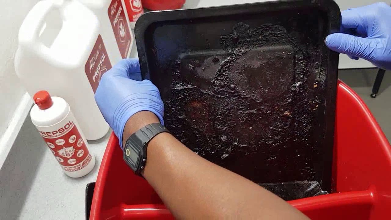 Prepsol Degreaser - How to Guide - Oven Plate - YouTube