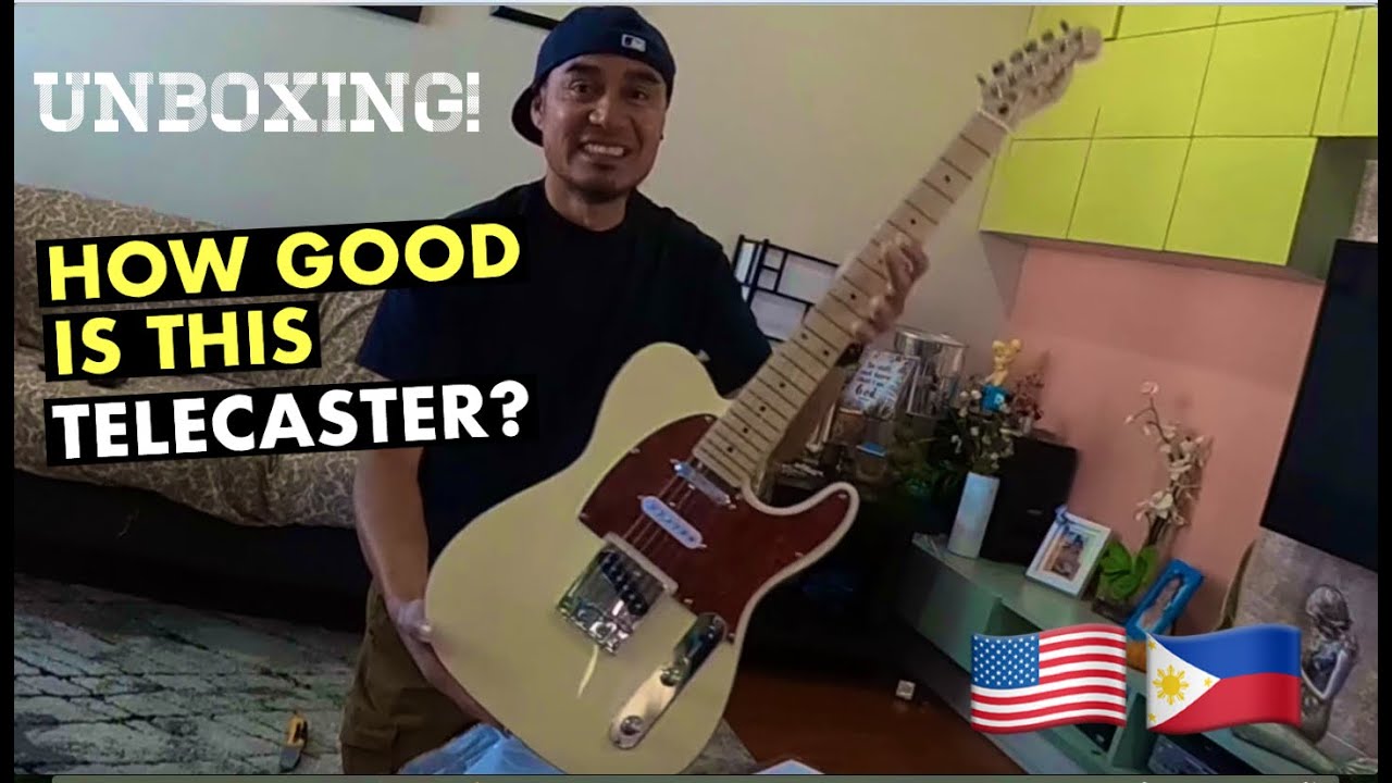 Unboxing FENDER Telecaster from China | How Good is it? - YouTube