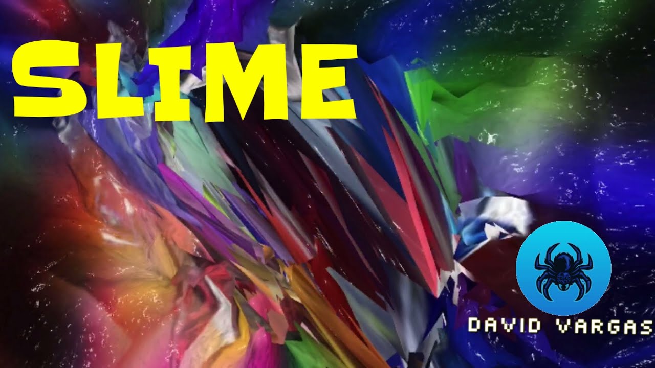 I play with slime - YouTube