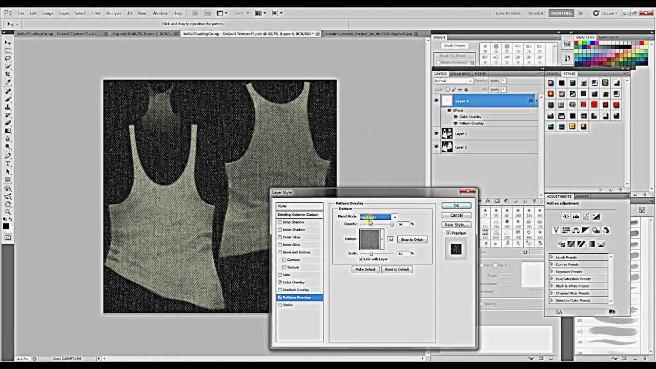 tutorial - psd textures meshES - texturing mesh for sl basic simple ...