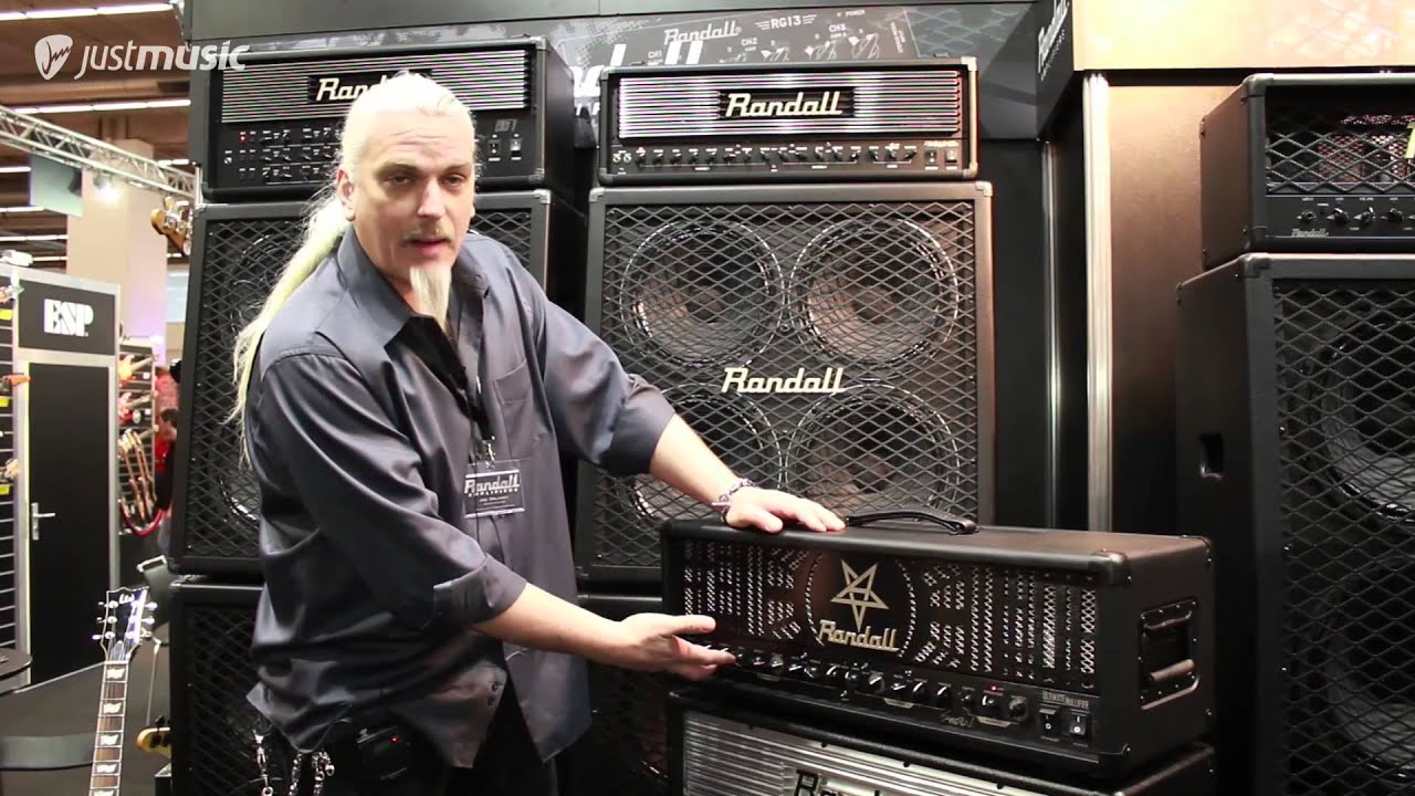 Musikmesse 2014 - Randall Amplifiers Scott Ian Signature Series ...