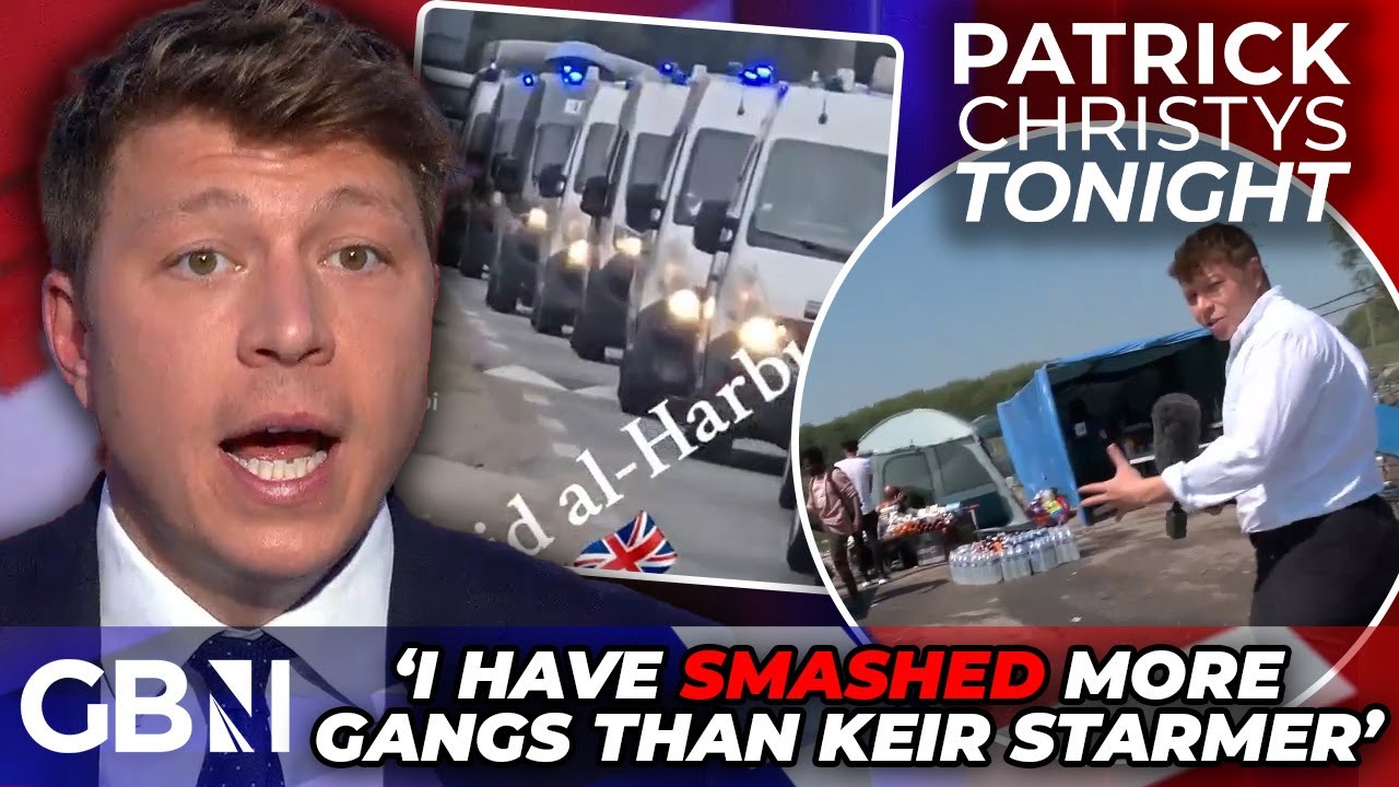 French police RAID migrant camp exposed by GB NEWS - 'smashed more ...