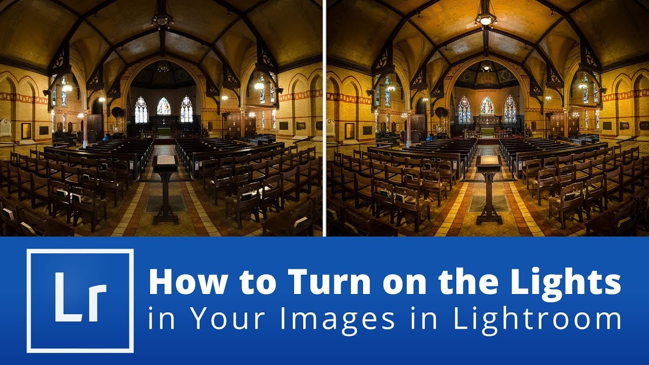 How to Turn on the Lights in Your Images in Lightroom - YouTube