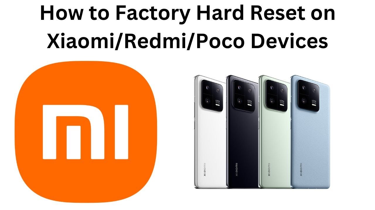 How to Factory Hard Reset on Xiaomi/Redmi/Poco Devices - YouTube