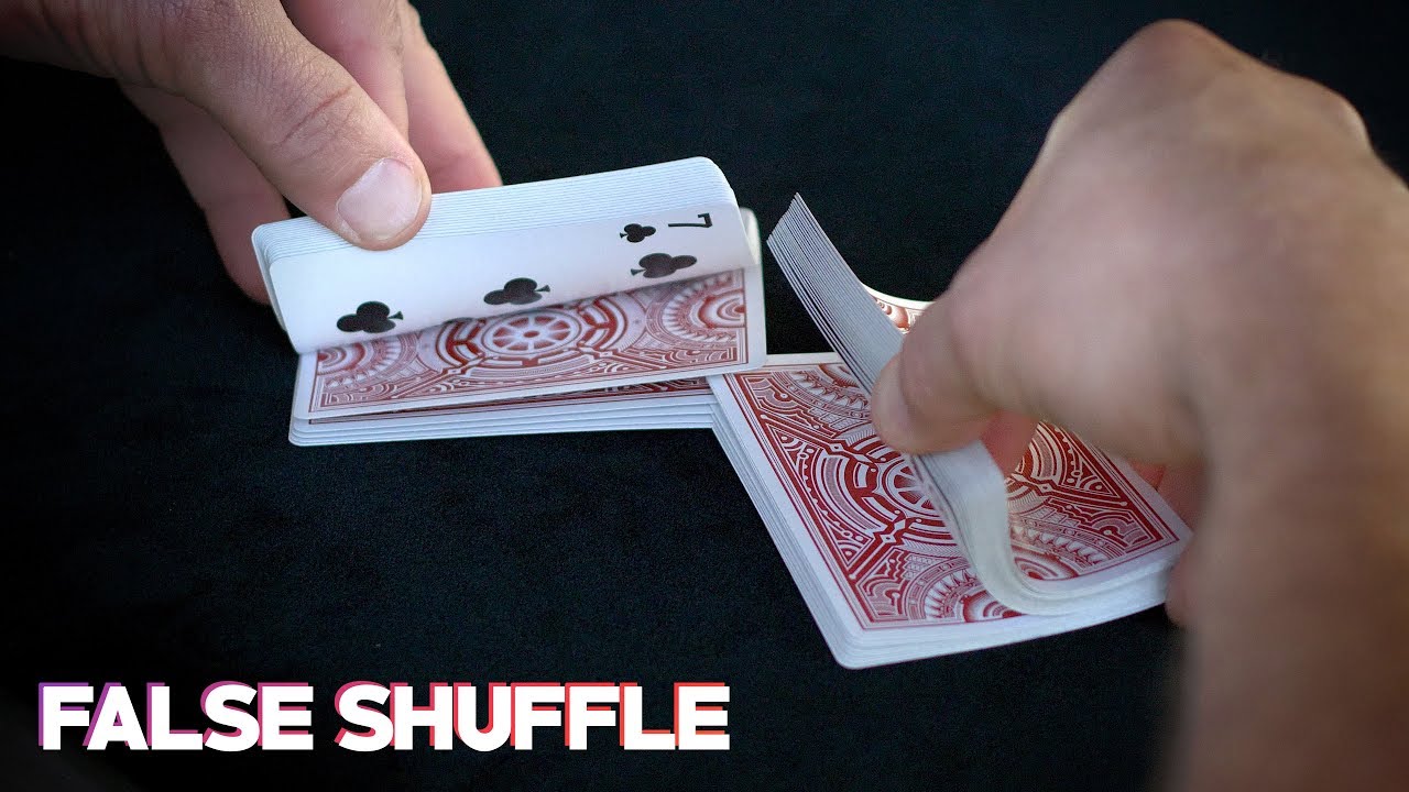 Magic's Best False Shuffle | The Zarrow Shuffle - YouTube