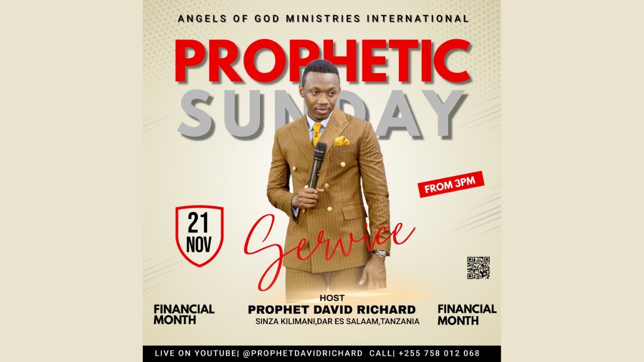 Prophetic Sunday | Prophet David Richard - YouTube