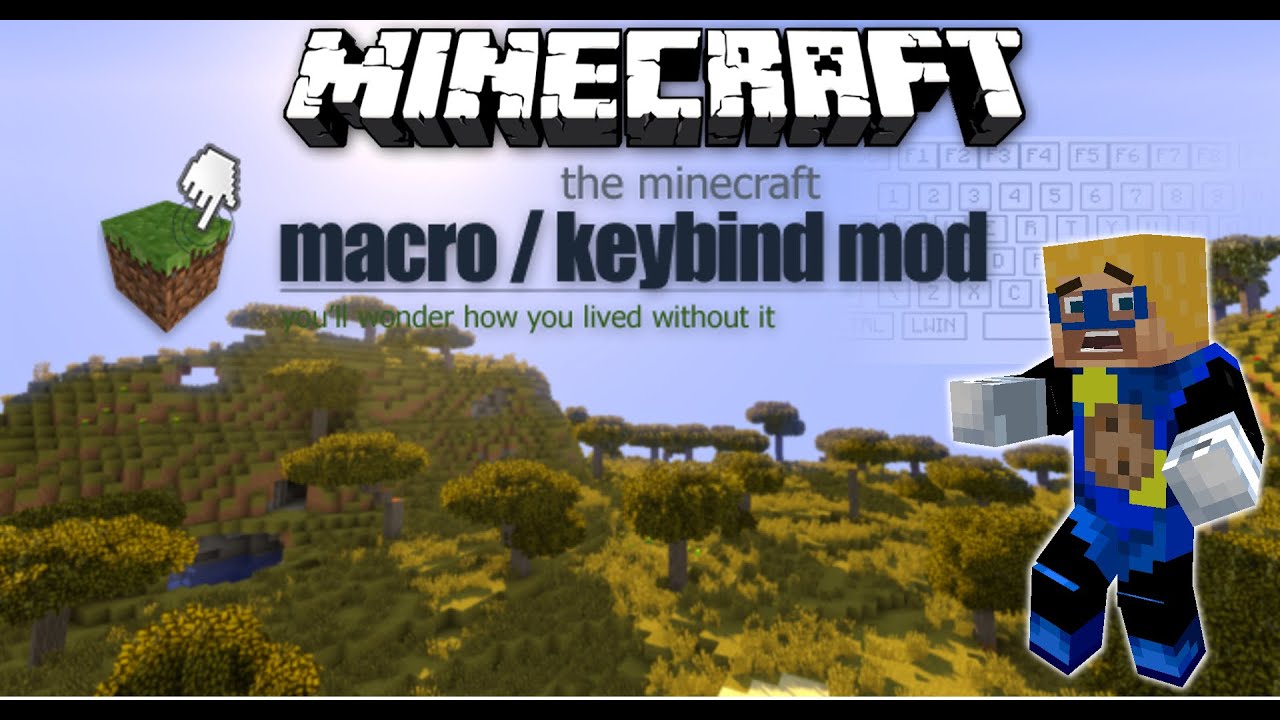 Makro Tasten In Minecraft Macrokeybind Mod Reviewinstallation Deutsch Hd Youtube