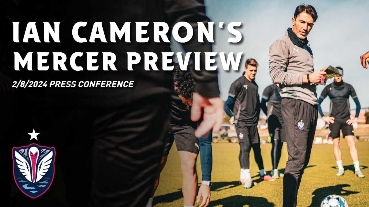 PRESS CONFERENCE | Ian Cameron on facing Mercer University and ...