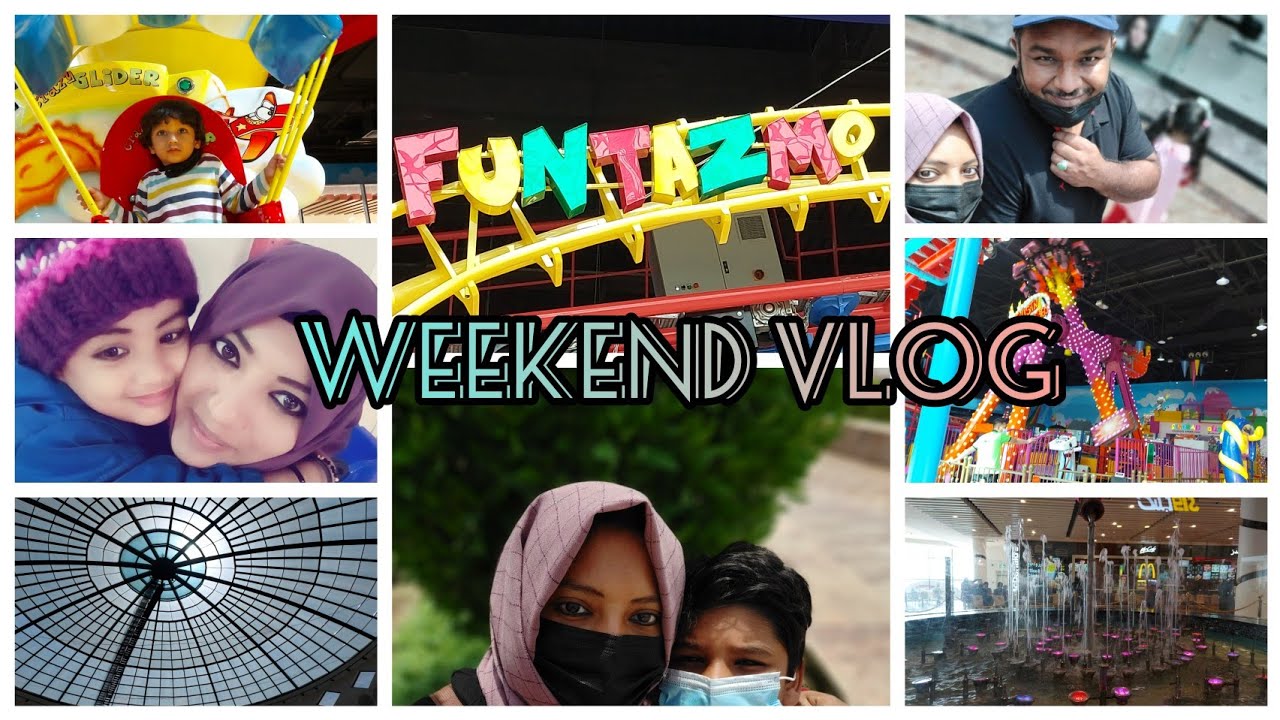 WEEKEND VLOG ||AVENUE MALL|| MUSCAT OMAN || FUNTAZMO || BID BID KITCHEN ...