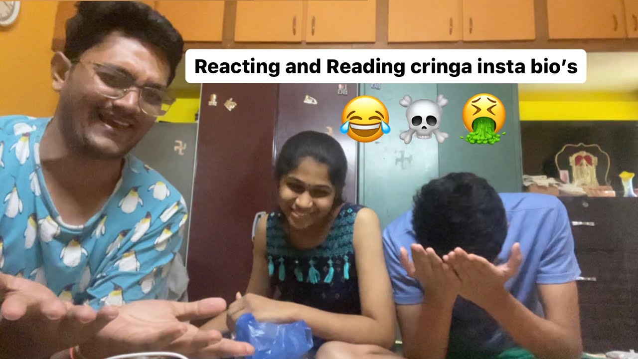 Reaction to Cringe Insta bio’s ! Part - 1 - YouTube