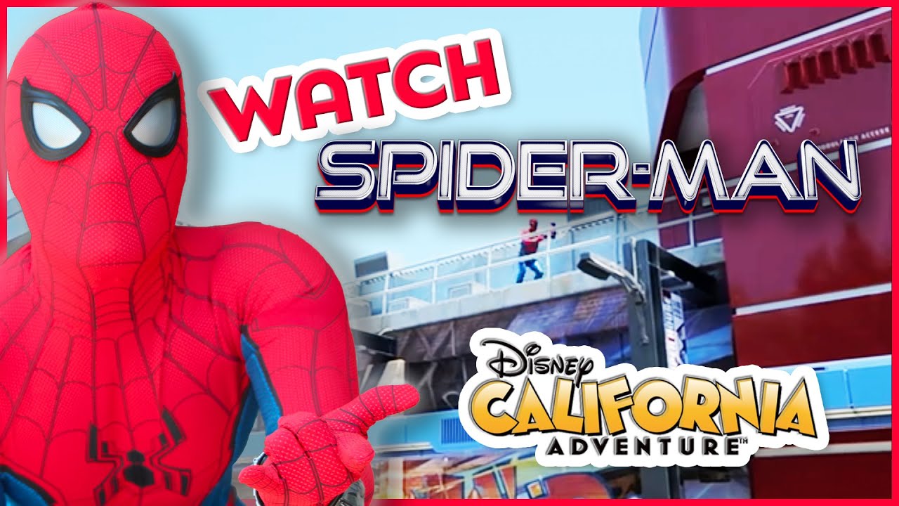Watch the Amazing Spider-Man! Show at Avengers Campus at Disney ...