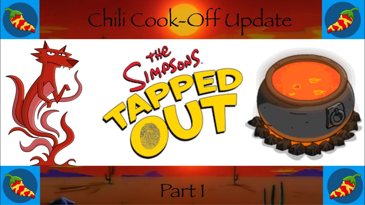 The Simpsons Tapped Out: "Chili Cook-Off" Update (Pt.1) - YouTube