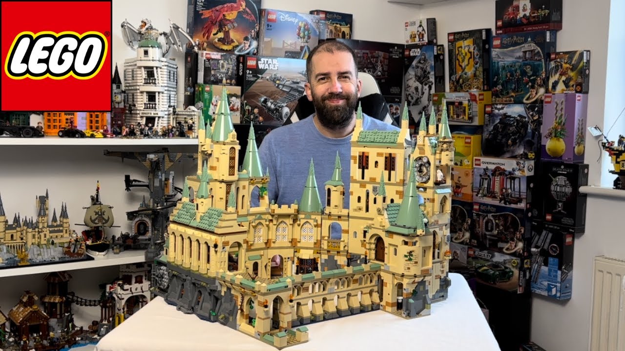 My Ultimate LEGO Harry Potter Hogwarts Castle - Combining 2021-2023 ...