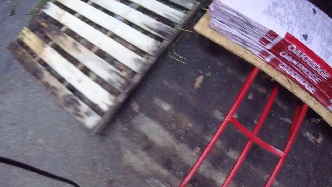 Moving Shingles - The Easy Way - YouTube