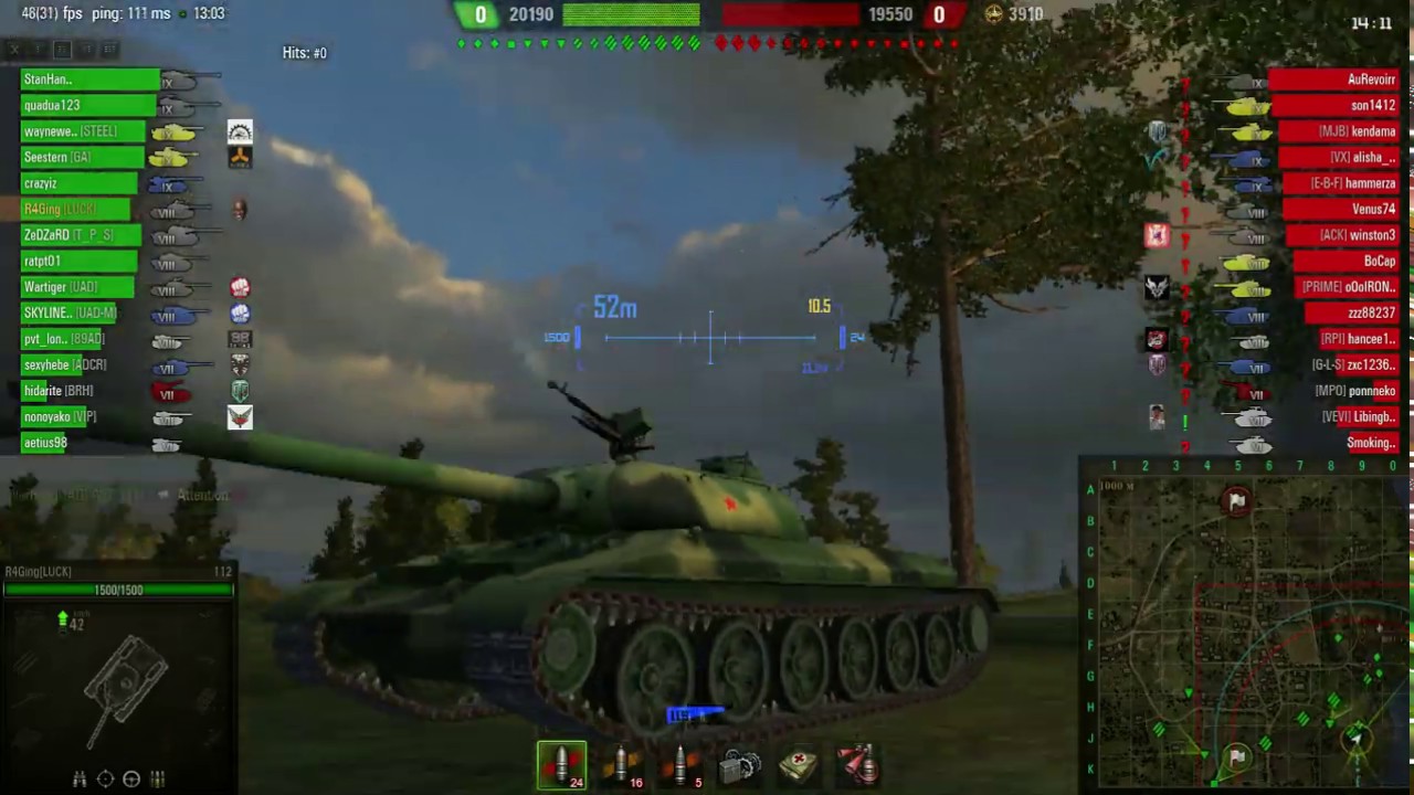 112 armor World Of Tanks - YouTube