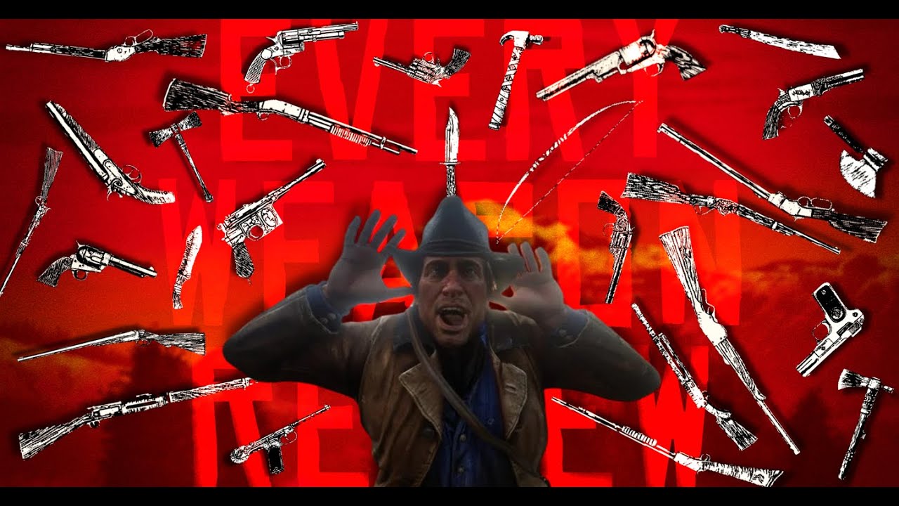 I Reviewed EVERY Weapon In RDR2... | Gun Review Shorts Compilation ...