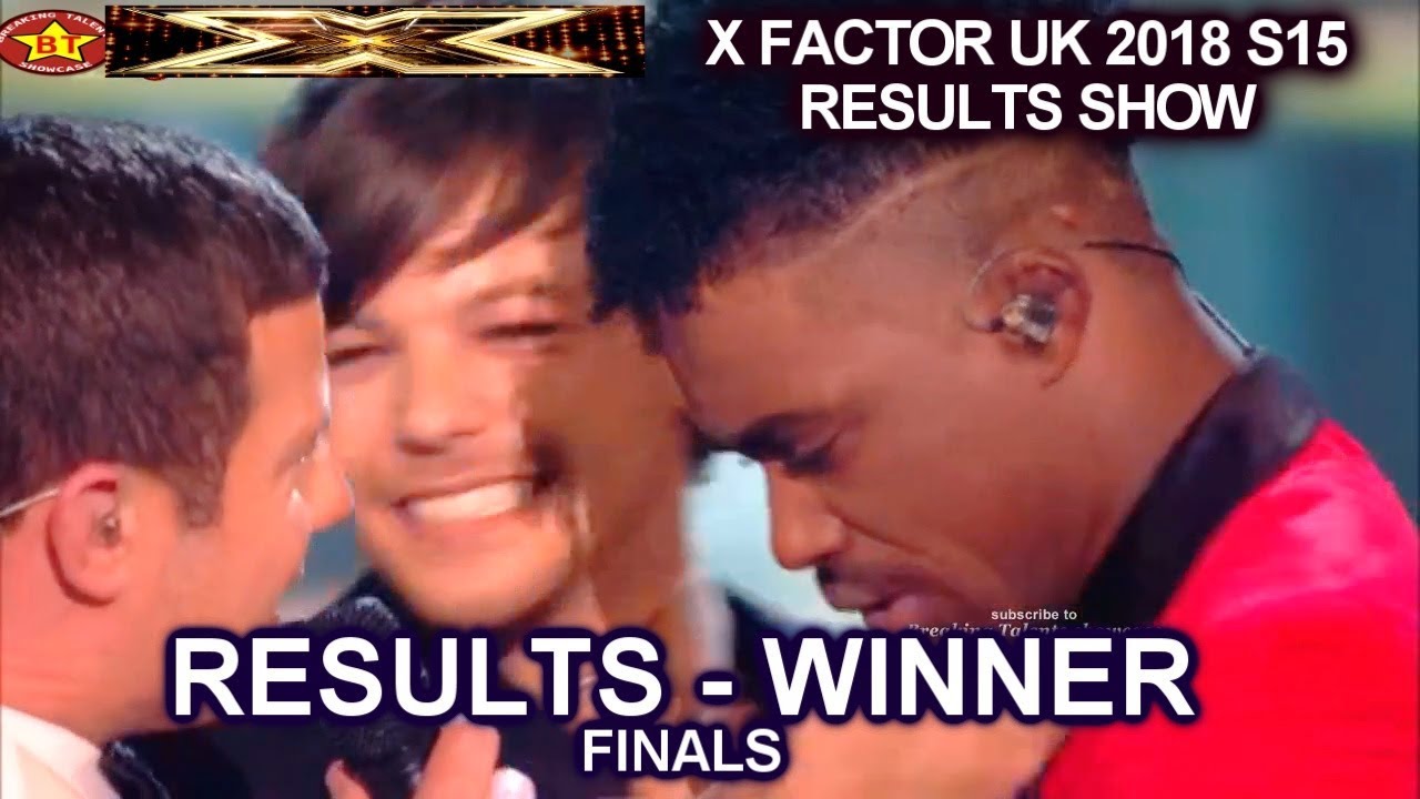 RESULTS DALTON HARRIS Winner of X Factor UK 2018 | Final Results X ...