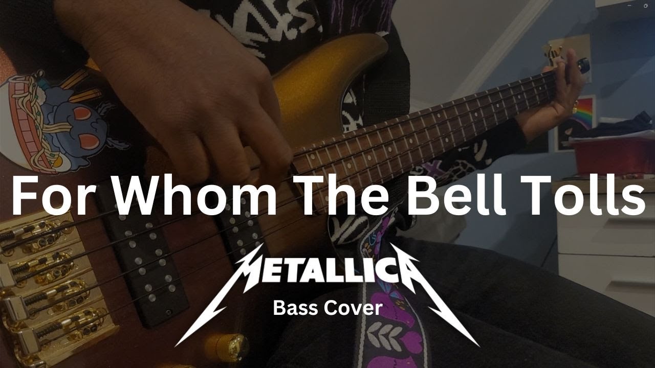 For Whom The Bell Tolls - Metallica | Bass Cover - YouTube