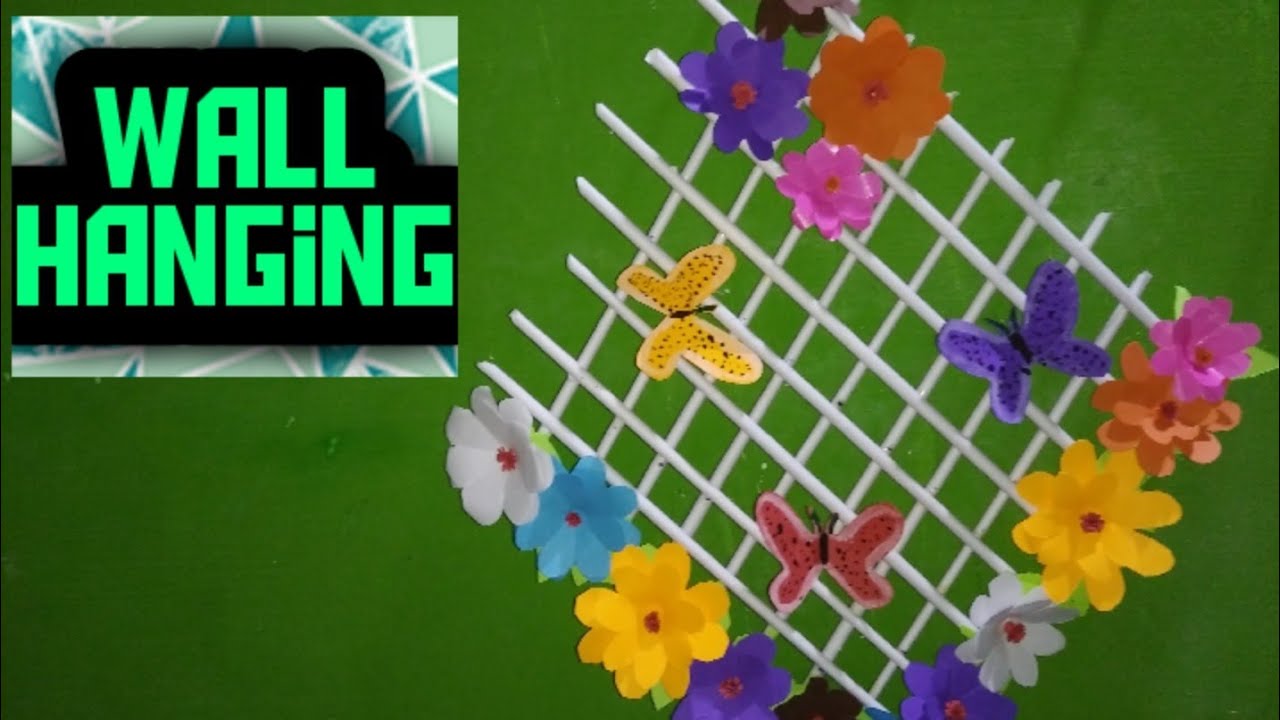 How to make a wall hanging with different ideas - YouTube
