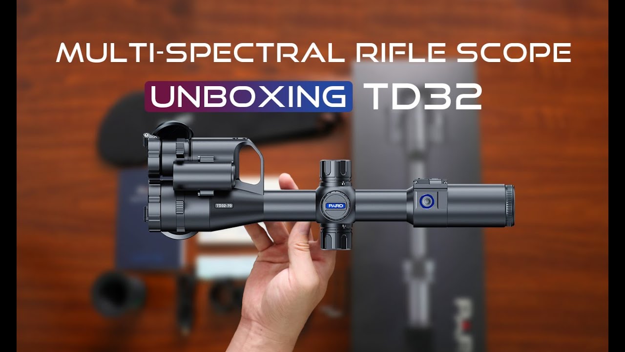 Unboxing the new TD32 Multispectral Rifle Scope - YouTube