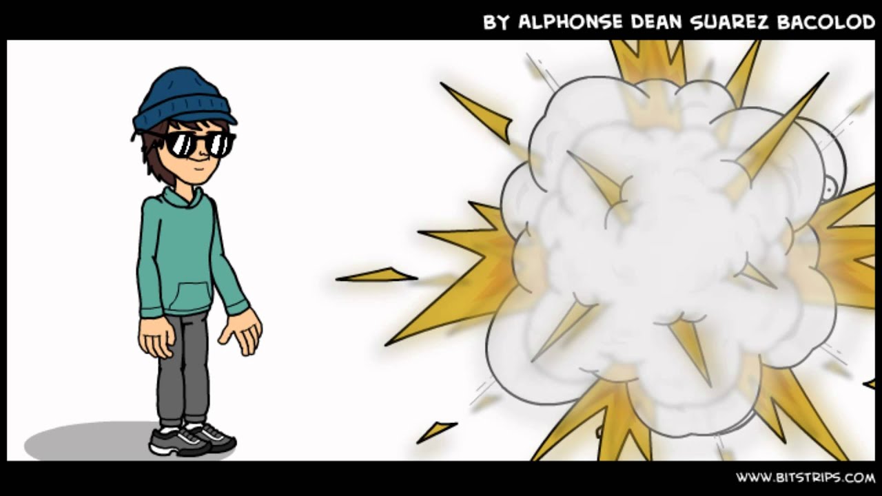 Big Bouncing Inflatable Green Ball (Bitstrips Animation) - YouTube