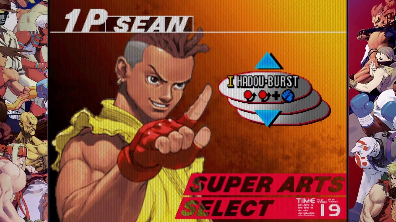 StreetFighter III: 3rd Strike - Sean All Super Arts [HD] - YouTube
