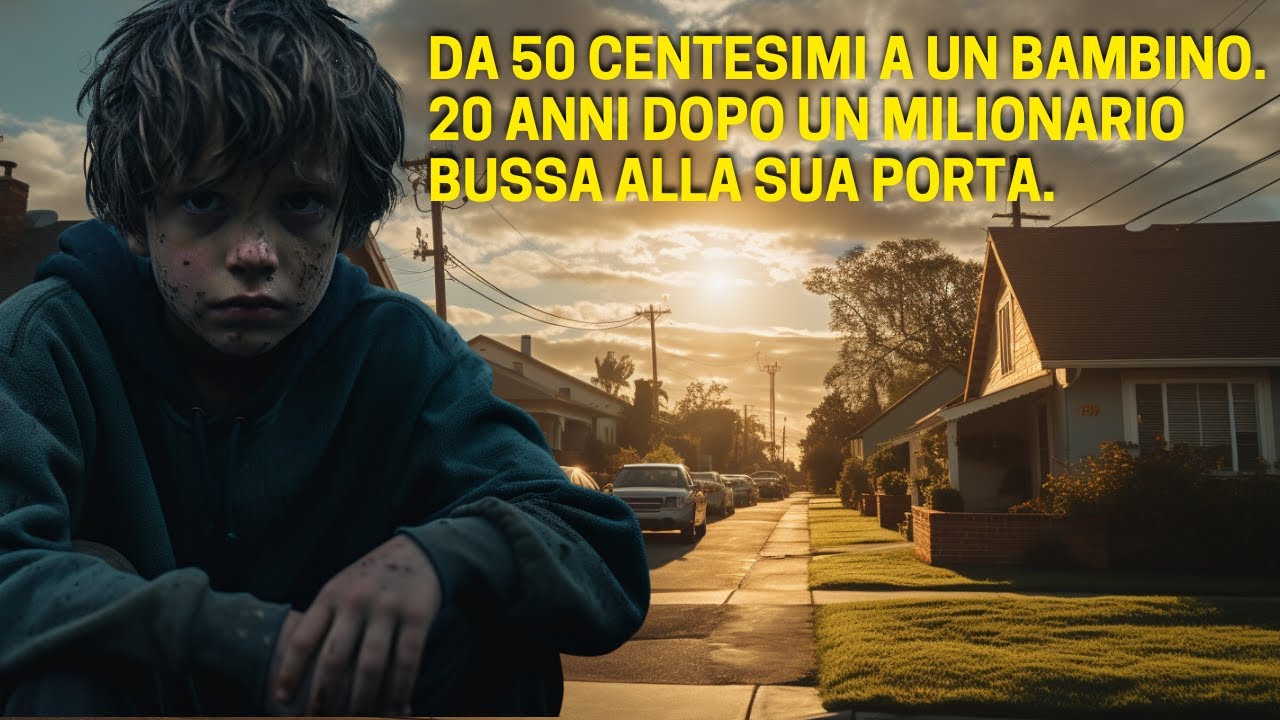 Da 50 Centesimi A Un Bambino. 20 Anni Dopo Un Milionario Bussa Alla Sua ...
