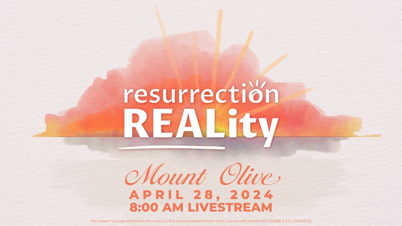 The Living Lord Produces Active Faith - Mount Olive - YouTube