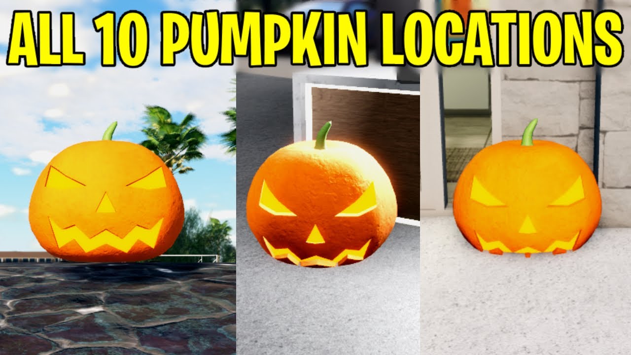 ALL 10 PUMPKIN LOCATIONS In Jupiter Florida! HALLOWEEN PUMPKIN HUNT EVENT 2024 (Roblox) - YouTube