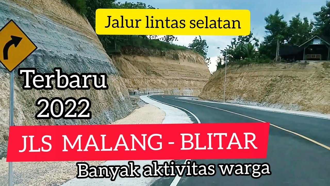 JLS jalur lintas selatan MALANG-BLITAR terbaru jembatan penghubung jls ...