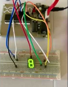 Interfacing and programming 7 Segment Displays - YouTube