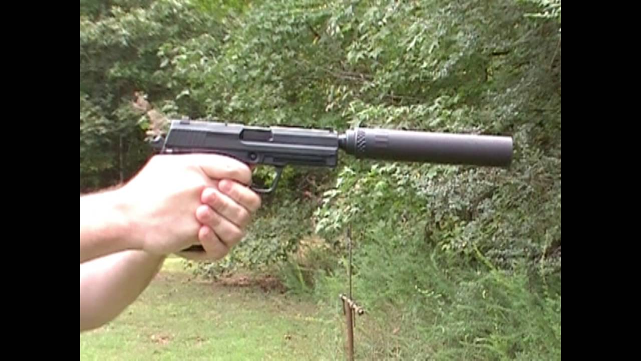 Gemtech gm45 suppressor review and firing - YouTube