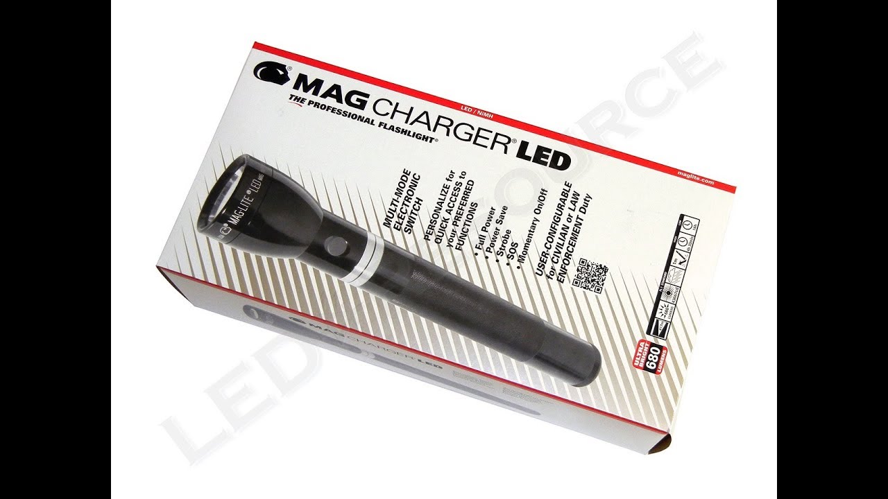 MAGLITE RL1019 MAGCHARGER LED RECHARGEABLE LIGHT WALMART ONLINE $78.75 ...