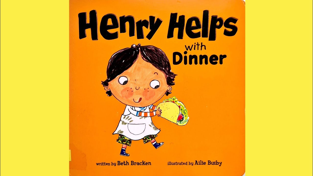 🧑‍🍳Henry Helps With Dinner🧑‍🍳Baby Book🧑‍🍳Toddler Book 🧑‍🍳Children Book ...