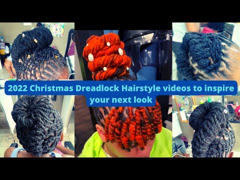 2022 Christmas Dreadlock Hairstyle videos to inspire your next look ...
