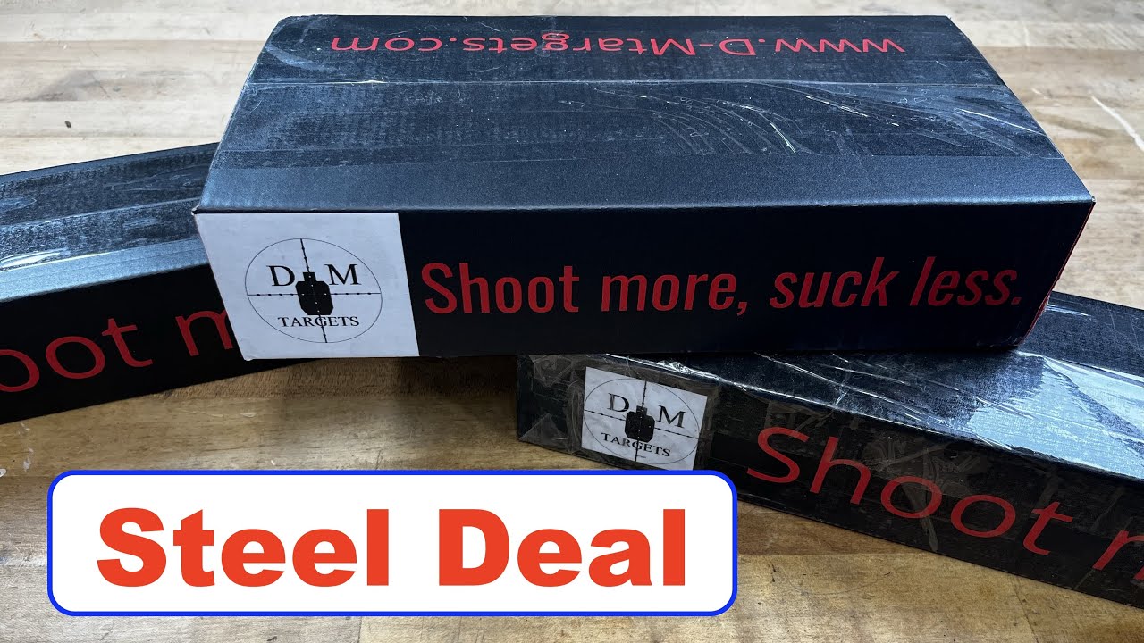 Testing out DM Steel Targets for NRL-22 Matches - YouTube