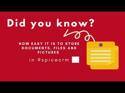 Drag and Drop Files to attach them in SpiceCRM - YouTube