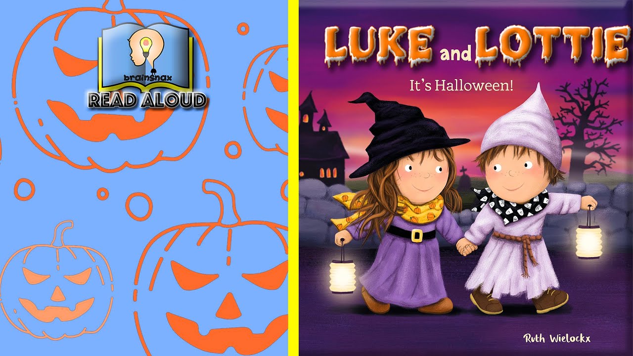 Luke and Lottie | It's Halloween! | Halloween book - YouTube