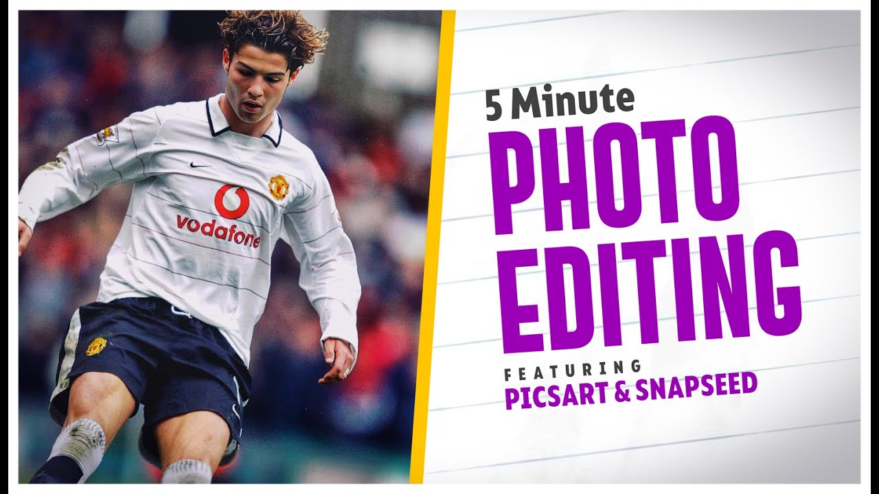 How To Edit Photos FAST with PicsArt & Snapseed - YouTube