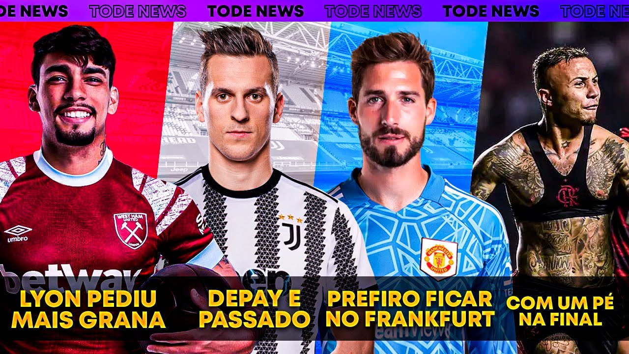 LYON pede + GRANA por PAQUETÁ l JUVE acerta com MILIK l TRAPP diz NÃO ...