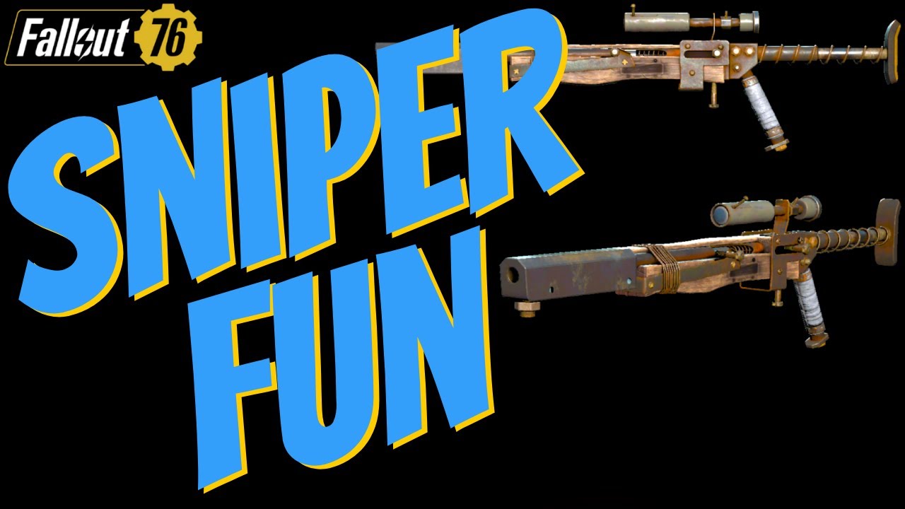 Fallout 76 PTS - The Pipe Bolt Action Is Just Fun - YouTube
