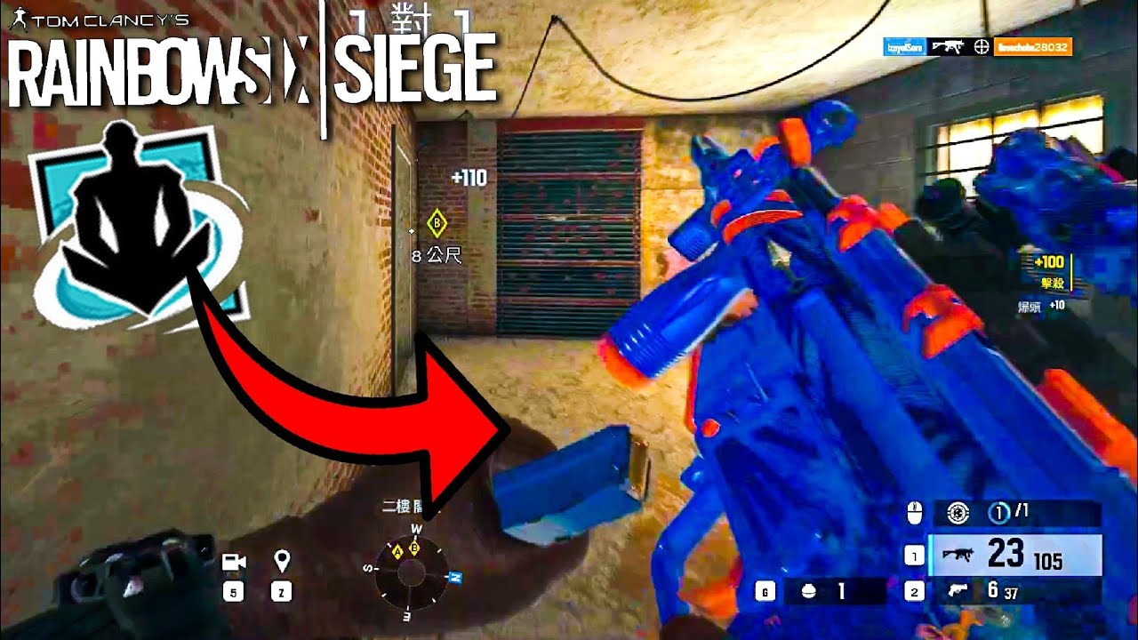 零後座力WAMAI MP5K《虹彩六號：圍攻行動》 - YouTube