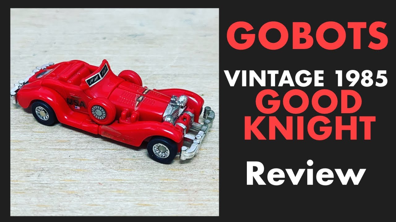GOBOTS VINTAGE 1985 GOOD KNIGHT REVIEW – The World’s ONLY Transforming ...