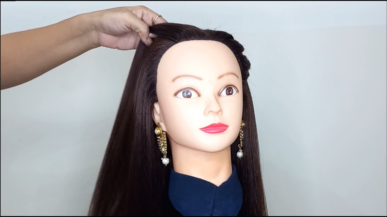 MOST BEAUTIFUL Hairstyle For Girls To Make It At Home UNDER JUST 5 MIN ...